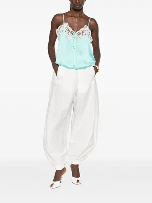 Chloé Silk Lace-trim Camisole