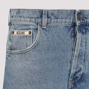 Moschino Cotton Straight Jeans