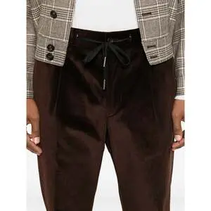 Tagliatore Corduroy Tapered Trousers