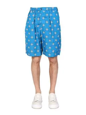 Marni Marnigram Bermuda - Blue