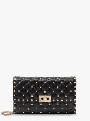 Valentino Garavani Rockstud Spike Leather Crossbody Bag - Multicolor