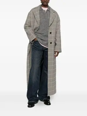 Tagliatore Wool Single-breasted Coat