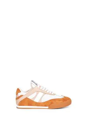 Chloé Multicolored Mixed-material Lace-up Sneakers - Multicolor