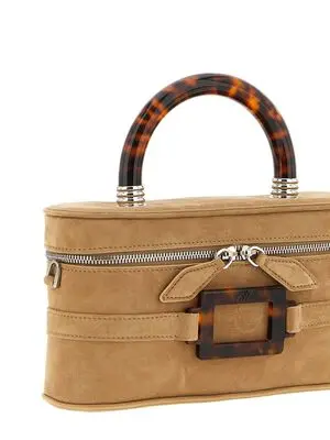 ROGER VIVIER Mini Leather Vanity Case
