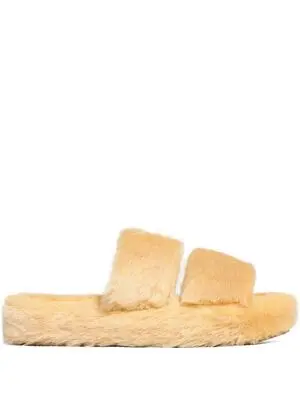 Celine Shearling Sandals