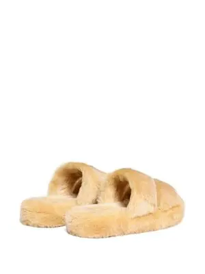 Celine Shearling Sandals
