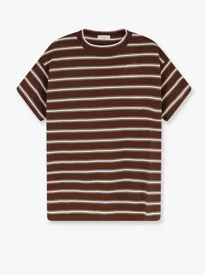 Brunello Cucinelli Virgin Wool And Cashmere Blend T-shirt - Multicolor