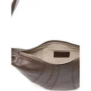 LEMAIRE Leather Paneled Shoulder Bag