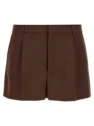 Gucci Wool Shorts - Brown