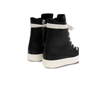 Rick Owens Smooth Leather Trainers