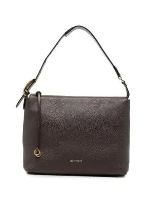 Etro Medium Leather Hobo Bag - Brown