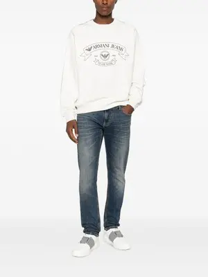 Emporio Armani Logo Cotton Sweatshirt