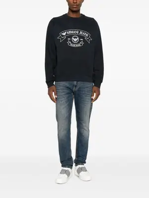 Emporio Armani Logo Cotton Sweatshirt