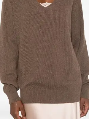 THE ROW Phef Cotton And Cashmere Sweater