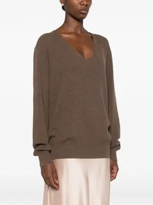 THE ROW Phef Cotton And Cashmere Sweater