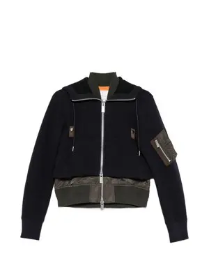 Sacai Cotton Blend Hoodie
