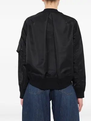 Sacai Cotton And Nylon Cardigan