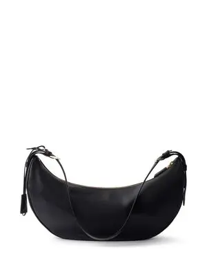 Prada Demi-lune Leather Shoulder Bag