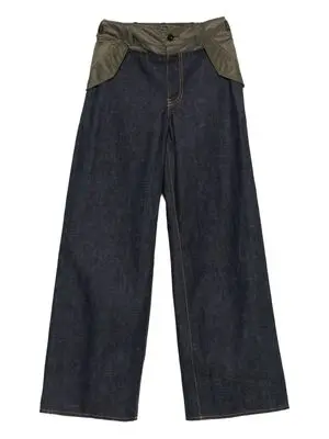 Sacai Cotton Denim Jeans - Multicolor