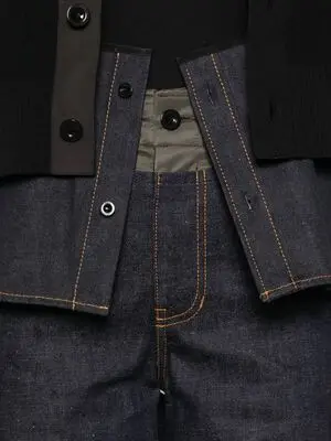 Sacai Cotton Denim Jeans