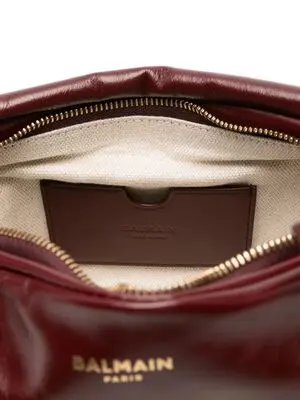 Balmain Sync Medium Leather Shoulder Bag