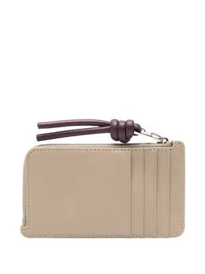 Loewe Knot Leather Zipped Card Case