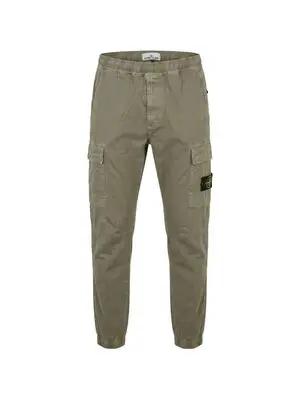 Stone Island Cotton Cargo Trousers - Multicolor