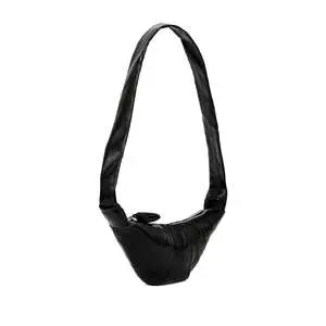 LEMAIRE Coated Cotton Canvas Croissant Shoulder Bag