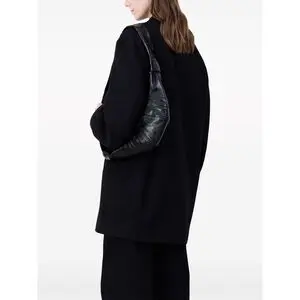 LEMAIRE Coated Cotton Canvas Croissant Shoulder Bag