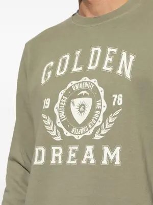 GOLDEN GOOSE Logo Cotton Sweatshirt