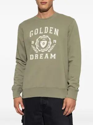 GOLDEN GOOSE Logo Cotton Sweatshirt