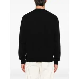 Jacquemus Organic Cotton Fleece Crew Neck Sweatshirt