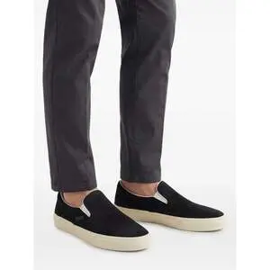 TOM FORD Calf Suede Slip-on Trainers