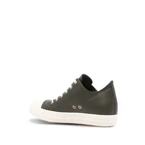 Rick Owens Calf Leather Low-top Trainers