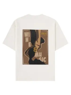 Hugo T-shirt Con Stampa