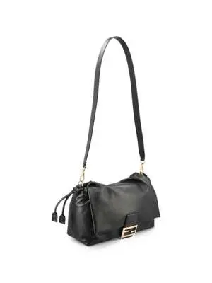 Fendi Baguette Large Leather Shoulder Bag