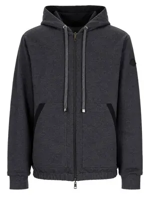 Moncler Reversible Zip-up Fleece