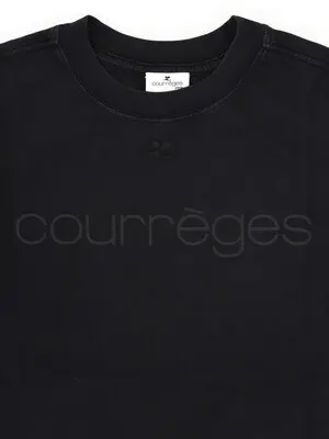 COURREGES T-shirt Con Logo