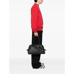 Jacquemus Grained Leather Tote Bag