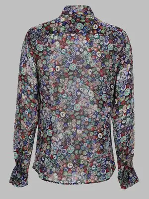 Dries Van Noten Embroidered Viscose Shirt - Multicolour