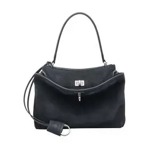 Balenciaga Small Suede Rodeo Handbag