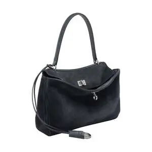 Balenciaga Small Suede Rodeo Handbag