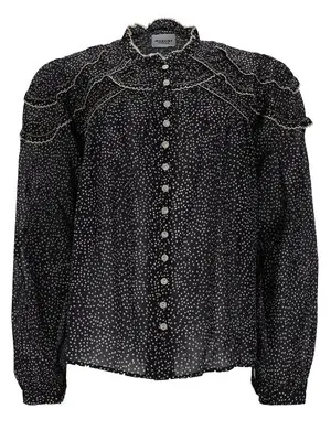 MARANT ETOILE Christa Cotton Voile Shirt