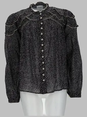 MARANT ETOILE Christa Cotton Voile Shirt