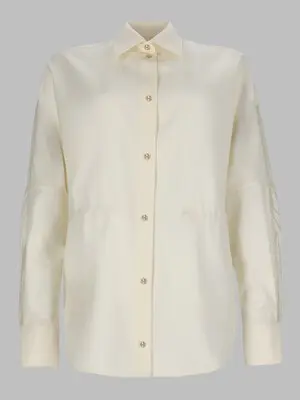 Moncler Wool And Nylon Shirt