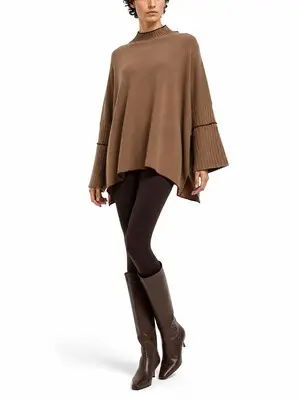 Herno Oversized Wool Knitwear - Brown