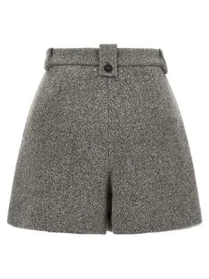 GOLDEN GOOSE Ryanna Virgin Wool Shorts