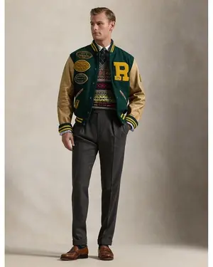 Polo Ralph Lauren Pleated Wool Regular Fit Flannel Trousers