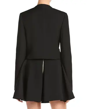 Versace Wool Buckle Front Jacket