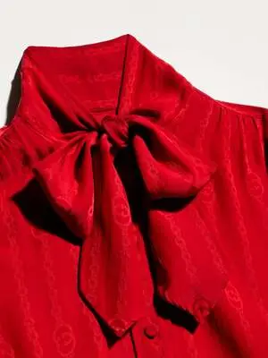 Gucci Silk Jacquard Shirt